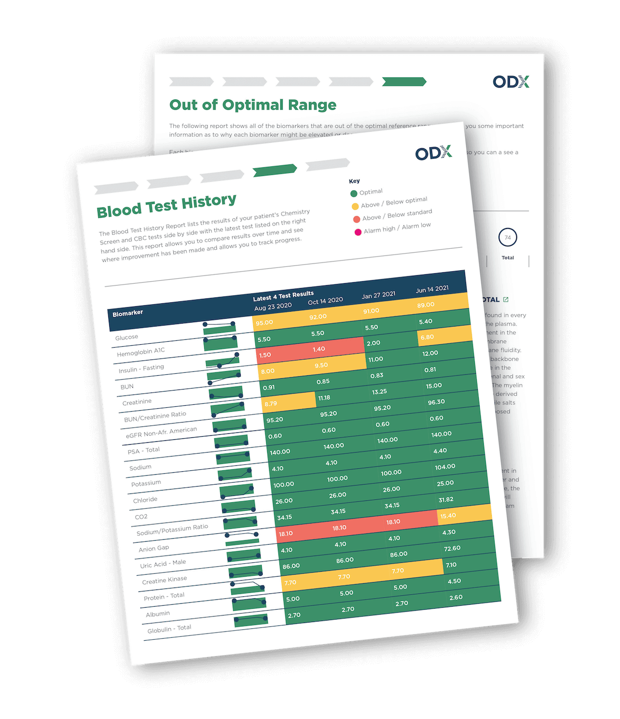 Functional Blood Chemistry Analysis OptimalDX